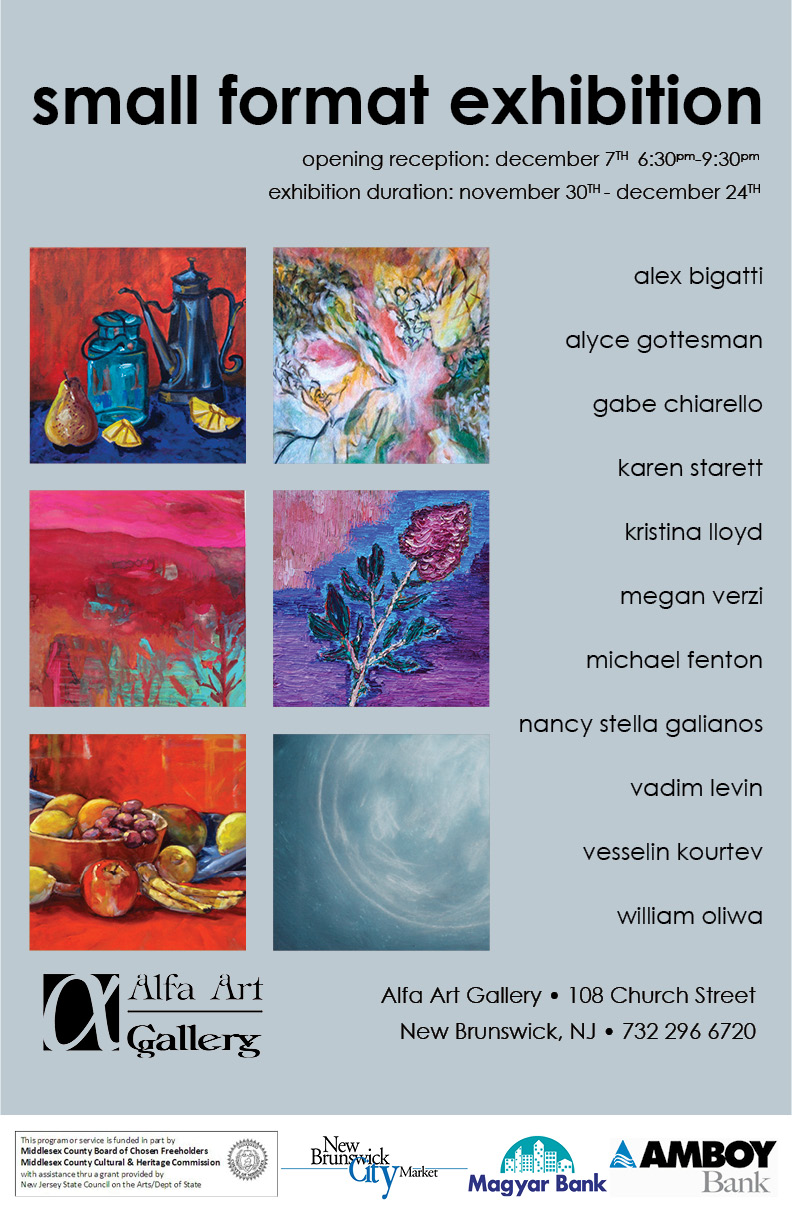 2013 - December 7 @ 6:30pm - Small Format / Affordable Art - Group ...